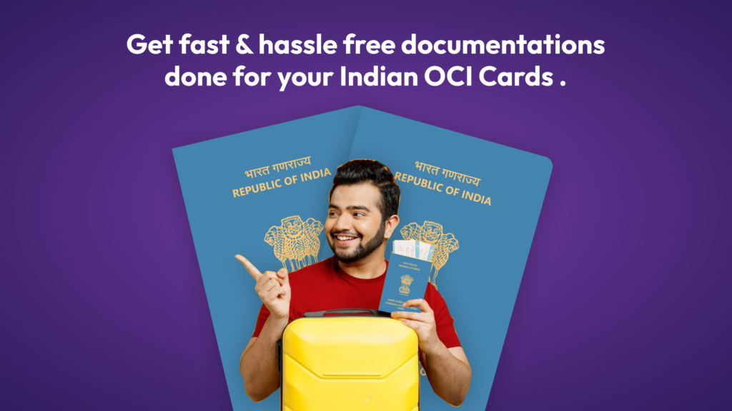 OCI Application Australia - Consular Mitra